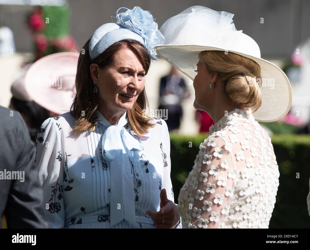 Ascot, Berkshire, UK. 19th June, 2024. Carole Middleton, Mother of ...