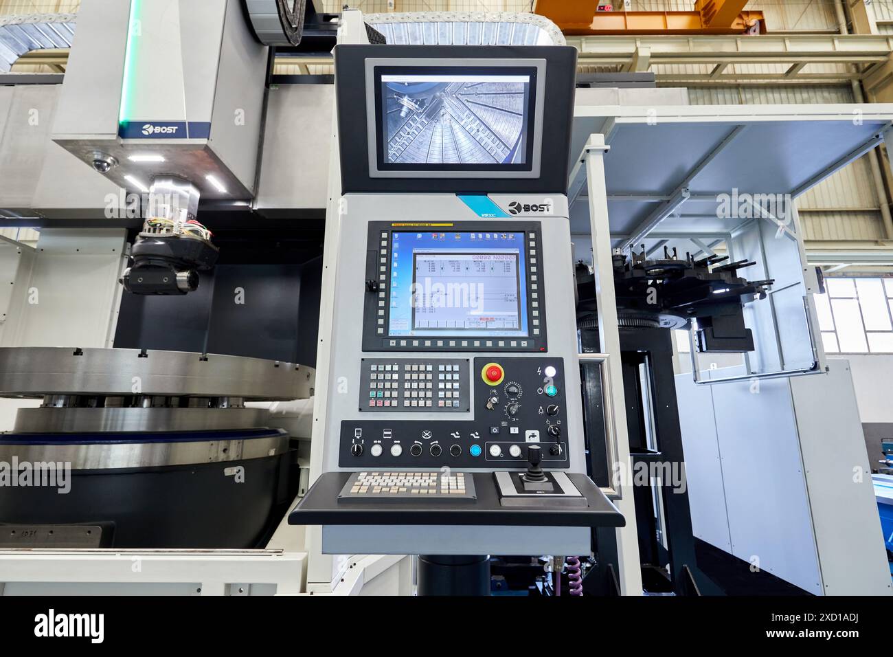 Control center, Construction of machine tools, machining centre, CNC ...