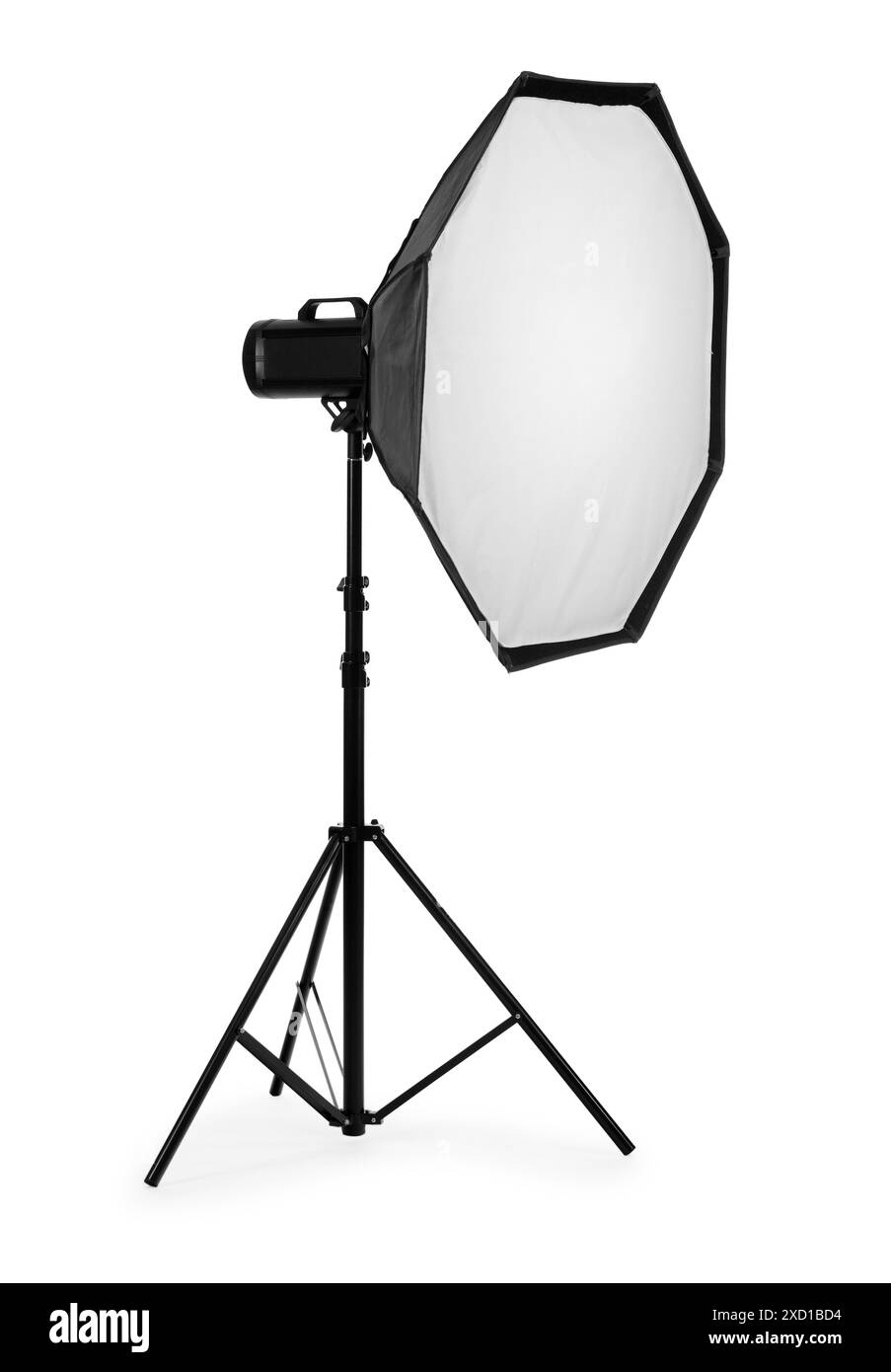 Professional light reflector isolated on white. Photographer's ...
