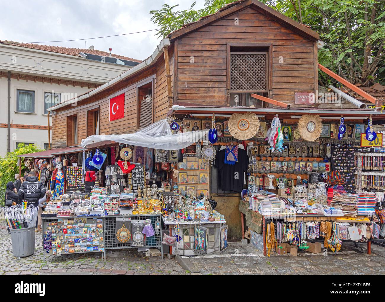 Istanbul, Turkey - October 18, 2023: Traditional Souvenirs Shop in ...