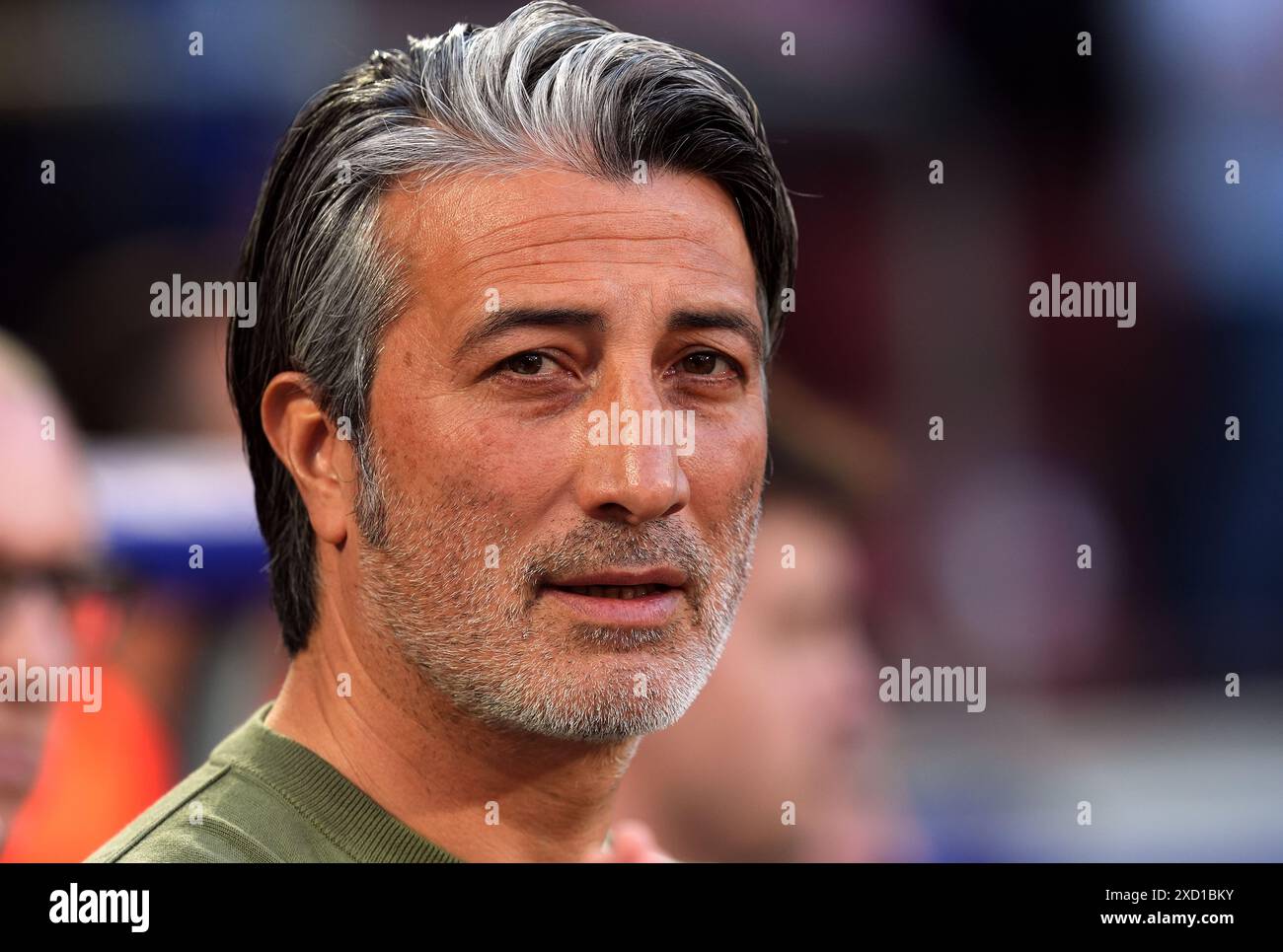 Switzerland manager Murat Yakin during the UEFA Euro 2024 Group A match ...
