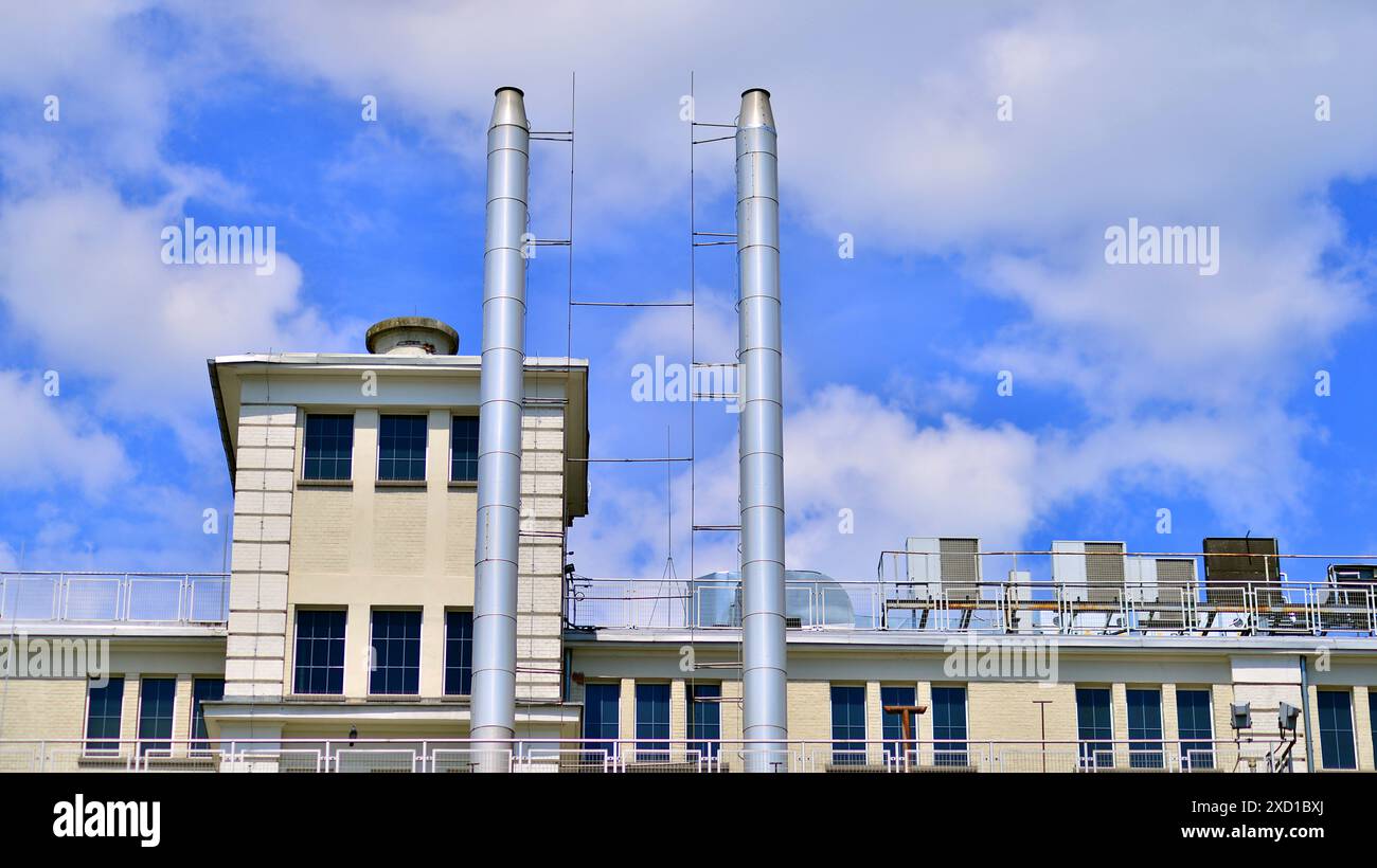 Warsaw, Poland. 16 June 2024. Exterior of Wedel factory building Stock ...