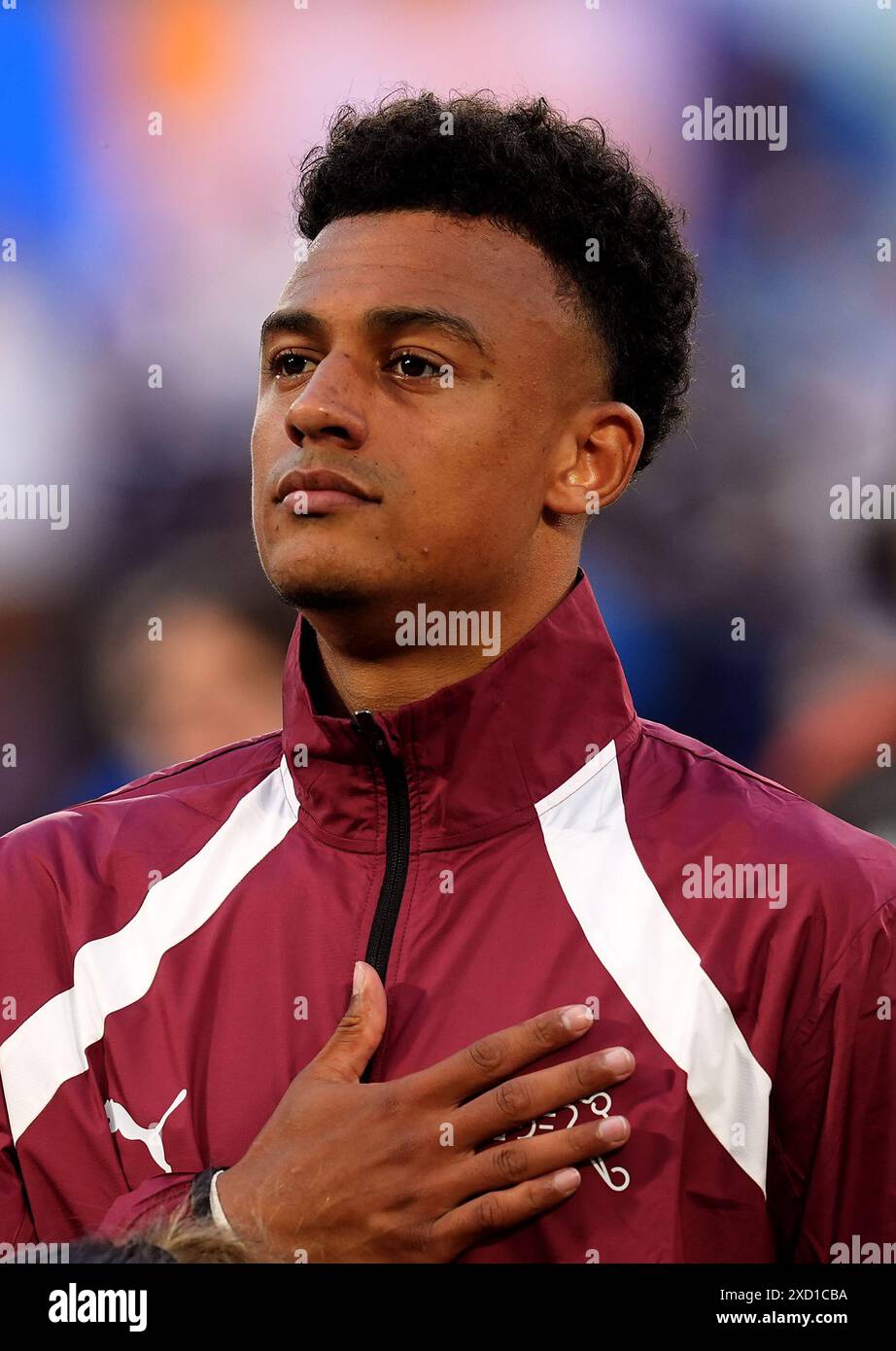 Switzerland's Dan Ndoye during the UEFA Euro 2024 Group A match at the ...