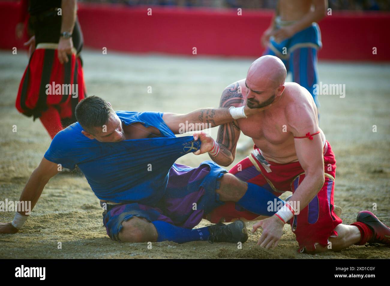 FLORENCE, ITALY, JUNE 15TH Final between Rossi of Santa Maria Novella ...