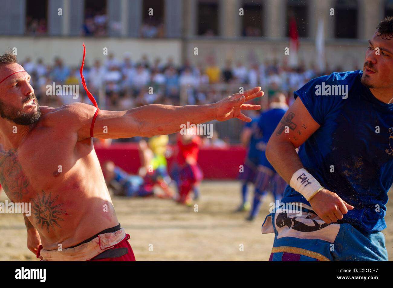FLORENCE, ITALY, JUNE 15TH Final between Rossi of Santa Maria Novella ...