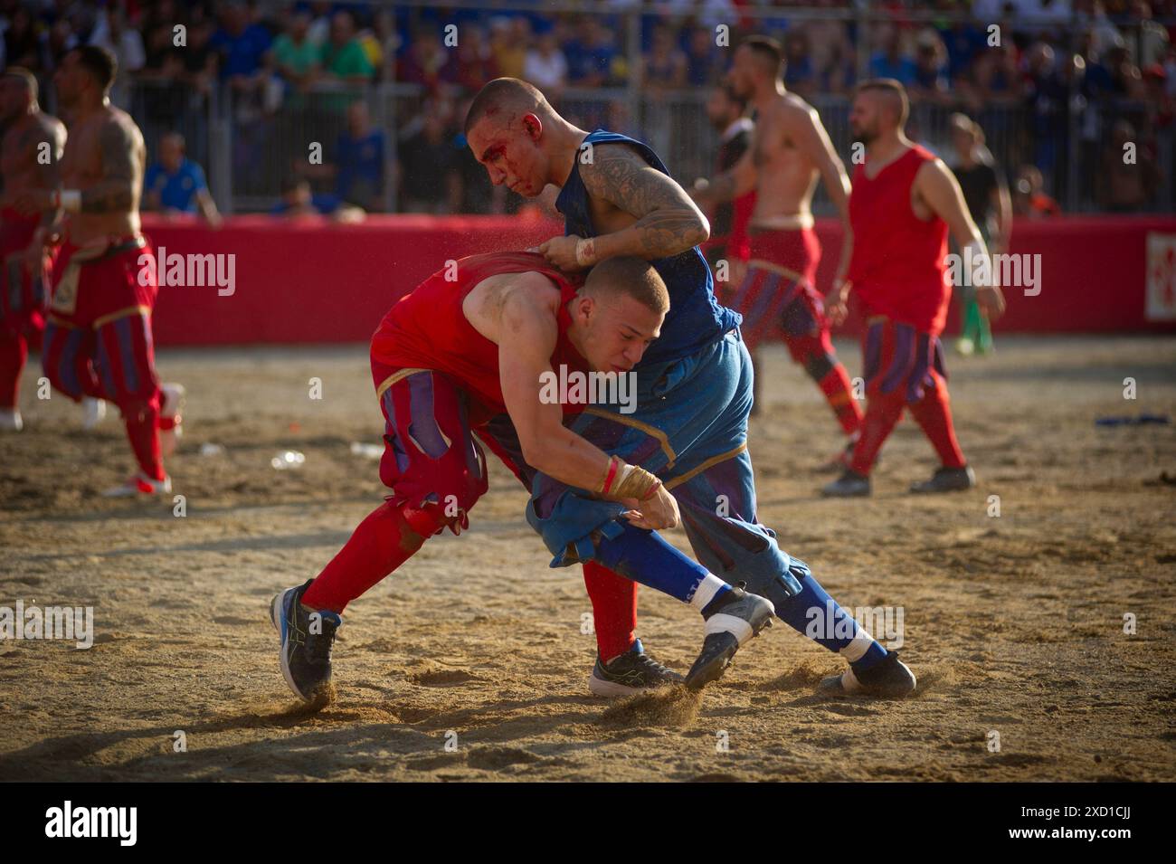 FLORENCE, ITALY, JUNE 15TH Final between Rossi of Santa Maria Novella ...