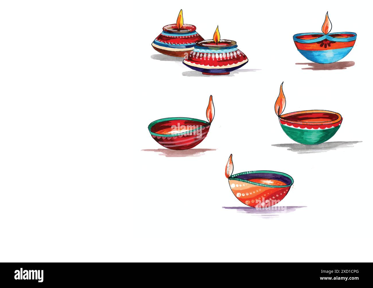 Pooja set Stock Vector Images - Alamy