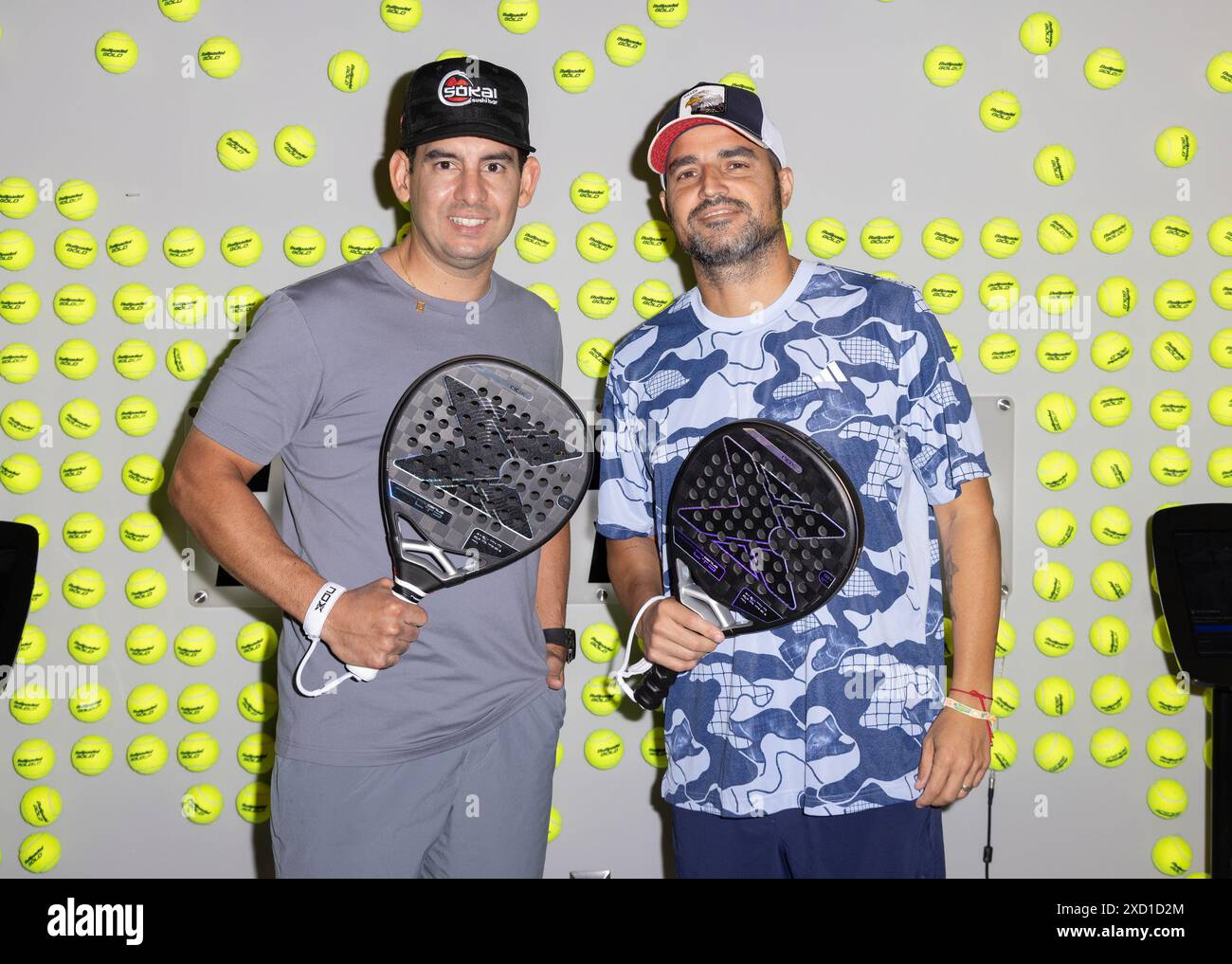 FT. LAUDERDALE, FL- JUNE 19: Jesus Leon and Jesus Meneses are seen ...