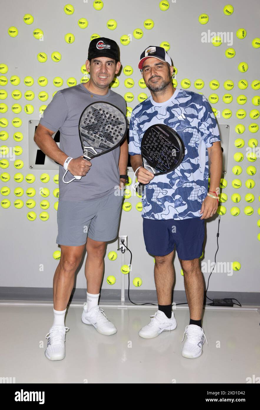 FT. LAUDERDALE, FL- JUNE 19: Jesus Leon and Jesus Meneses are seen ...