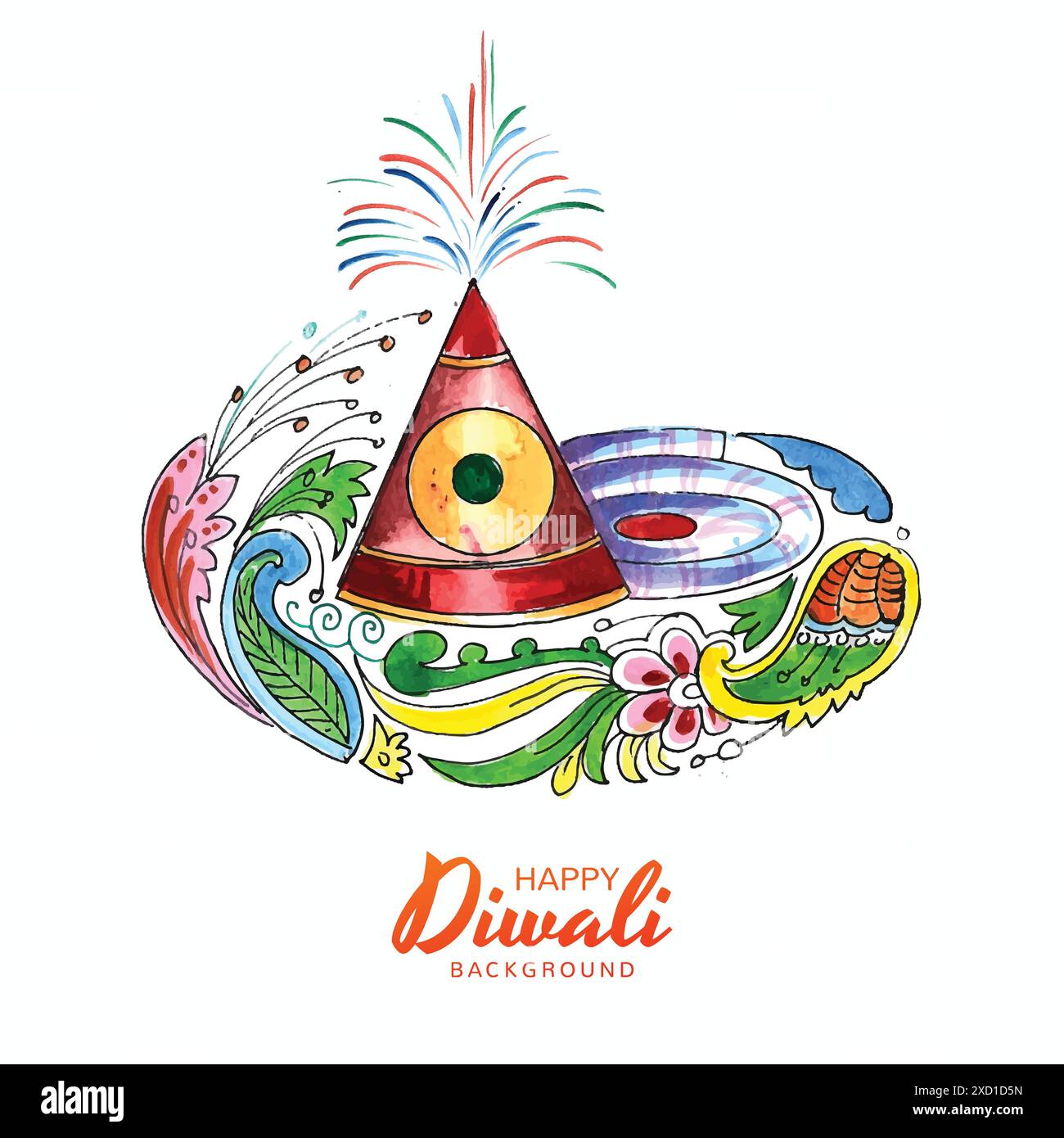 Diwali cracker Stock Vector Images - Alamy