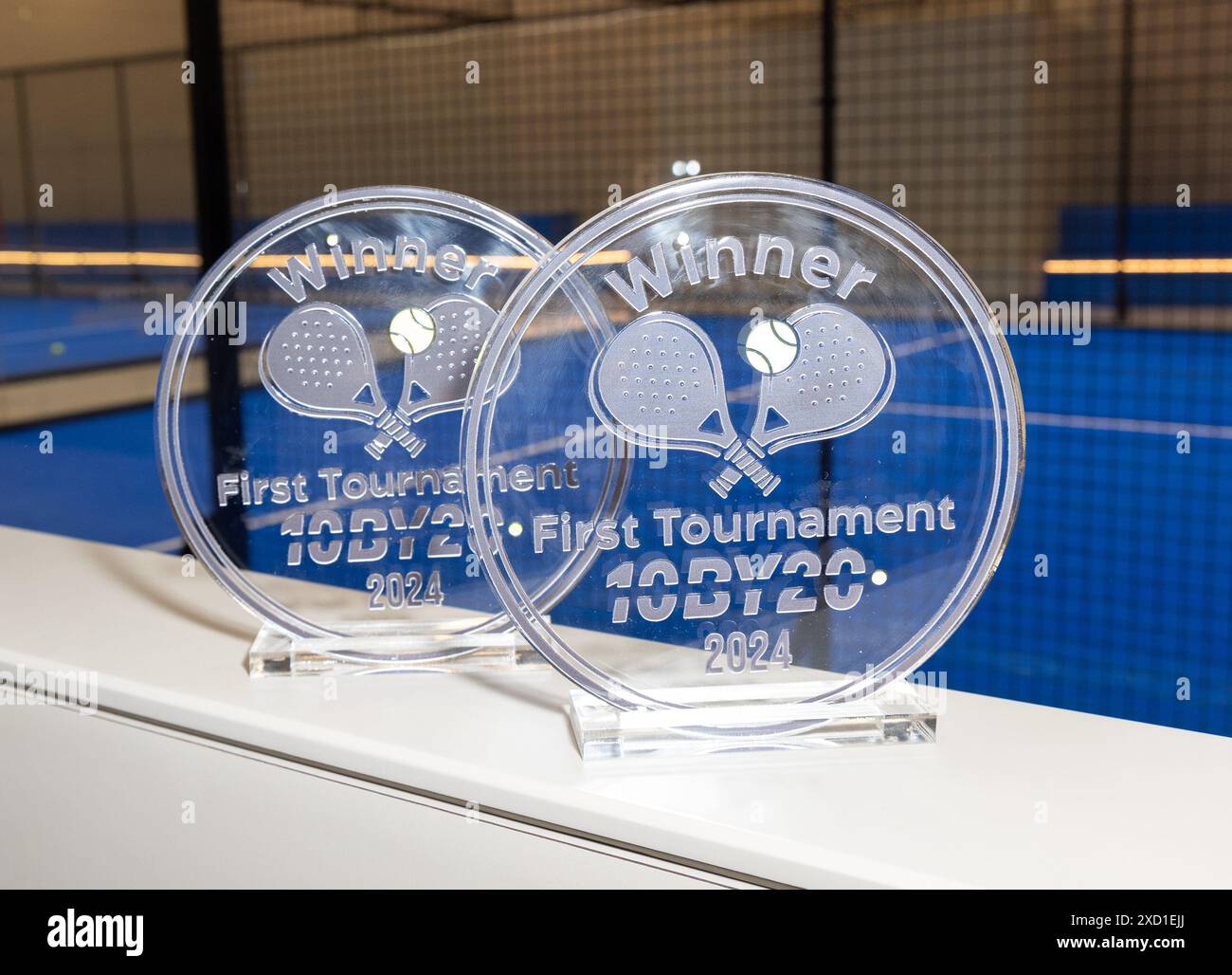 FT. LAUDERDALE, FL- JUNE 19: Atmosphere (Trophies) are seen during The ...