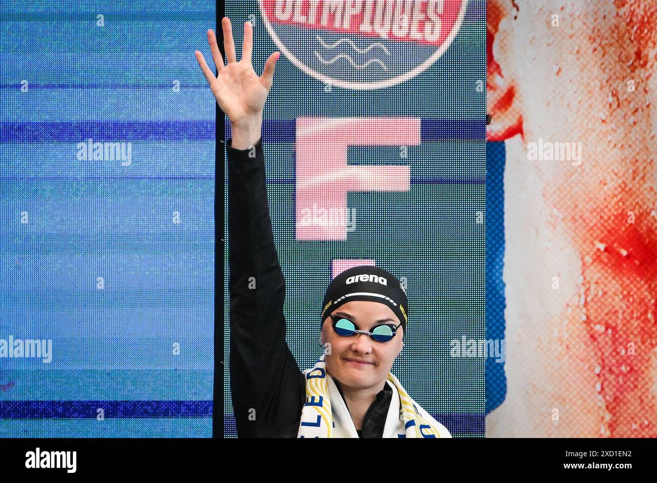 Melanie HENIQUE of France competes on Women’s 50m Butterfly during the ...