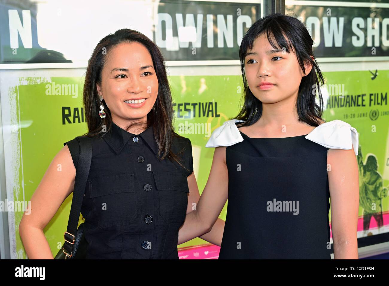 LONDON, UK. 19th June, 2024. Mila Lieu and mum attends The 32nd Raindance Film Festival Opening ...