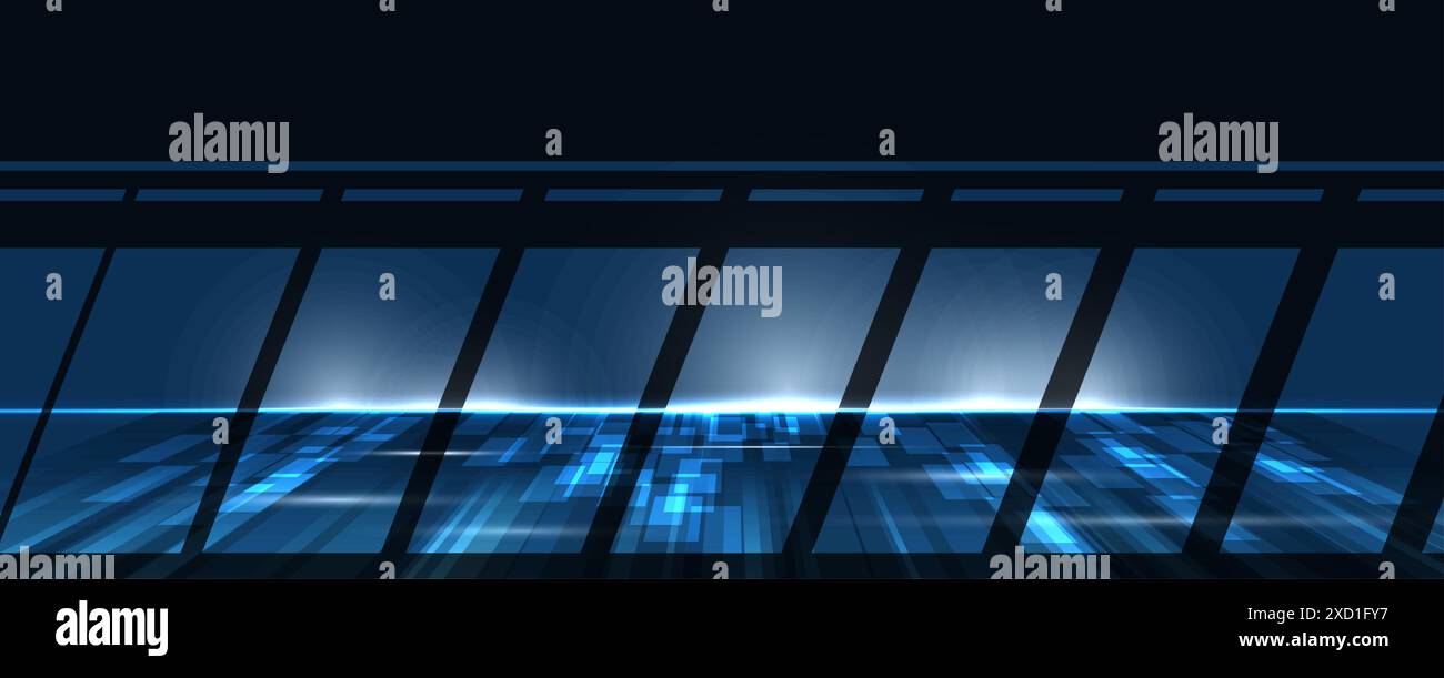 Abstract Computer technology background. network visual connection ...