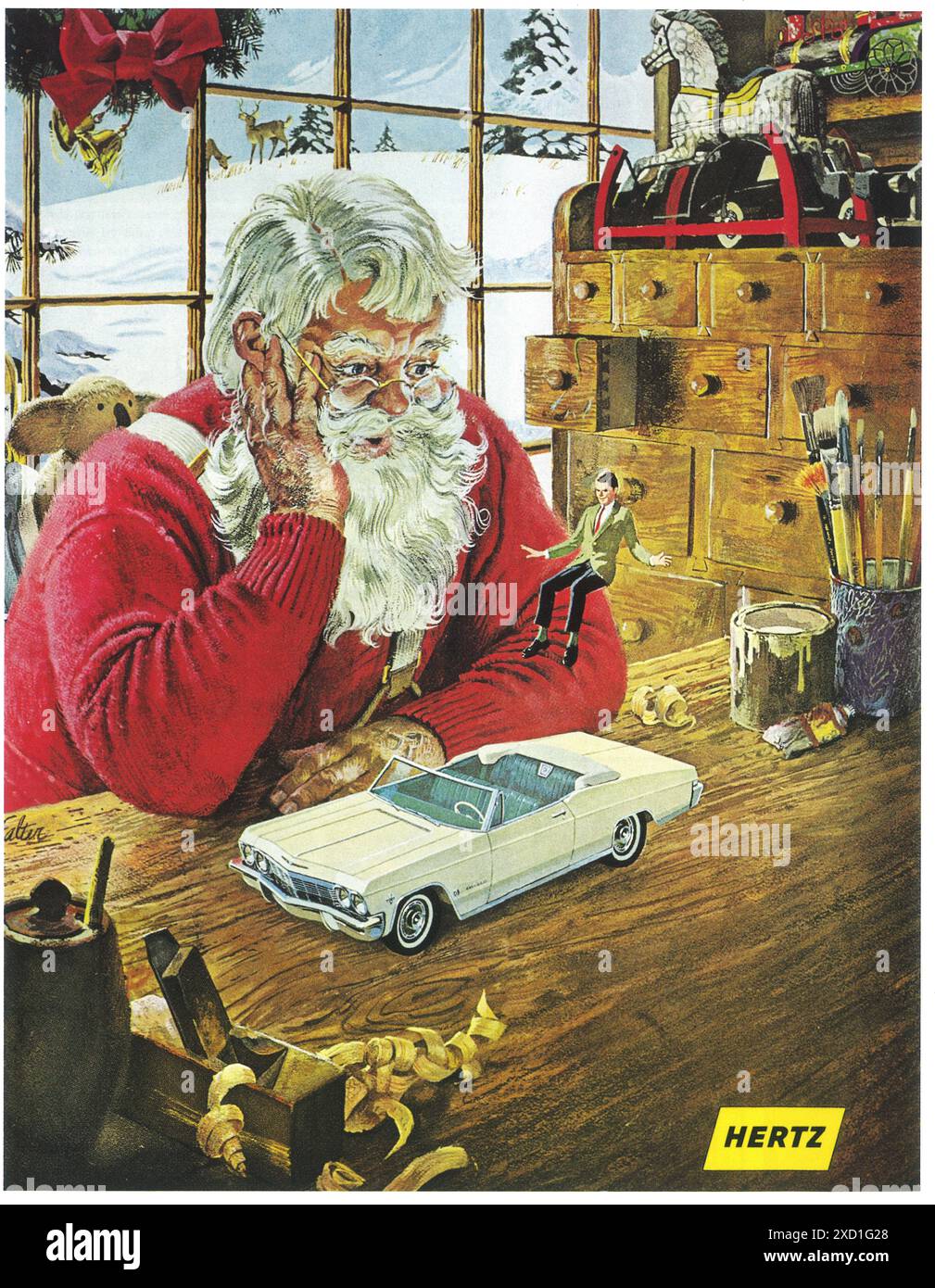 Old toymaker car and man toys hi-res stock photography and images - Alamy