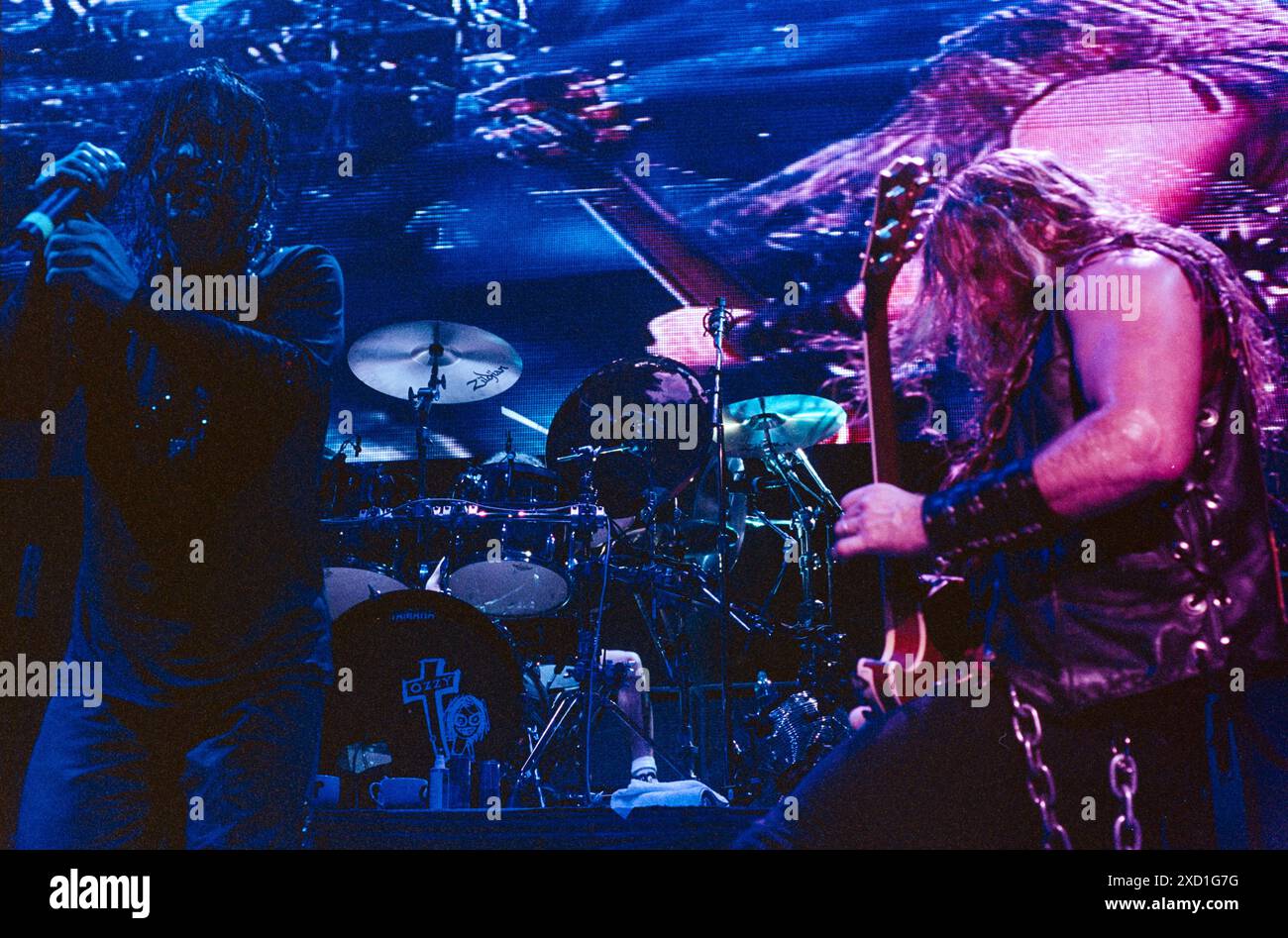 Ozzy Osbourne and Zakk Wylde 2000 Credit: Ross Pelton/MediaPunch Stock ...