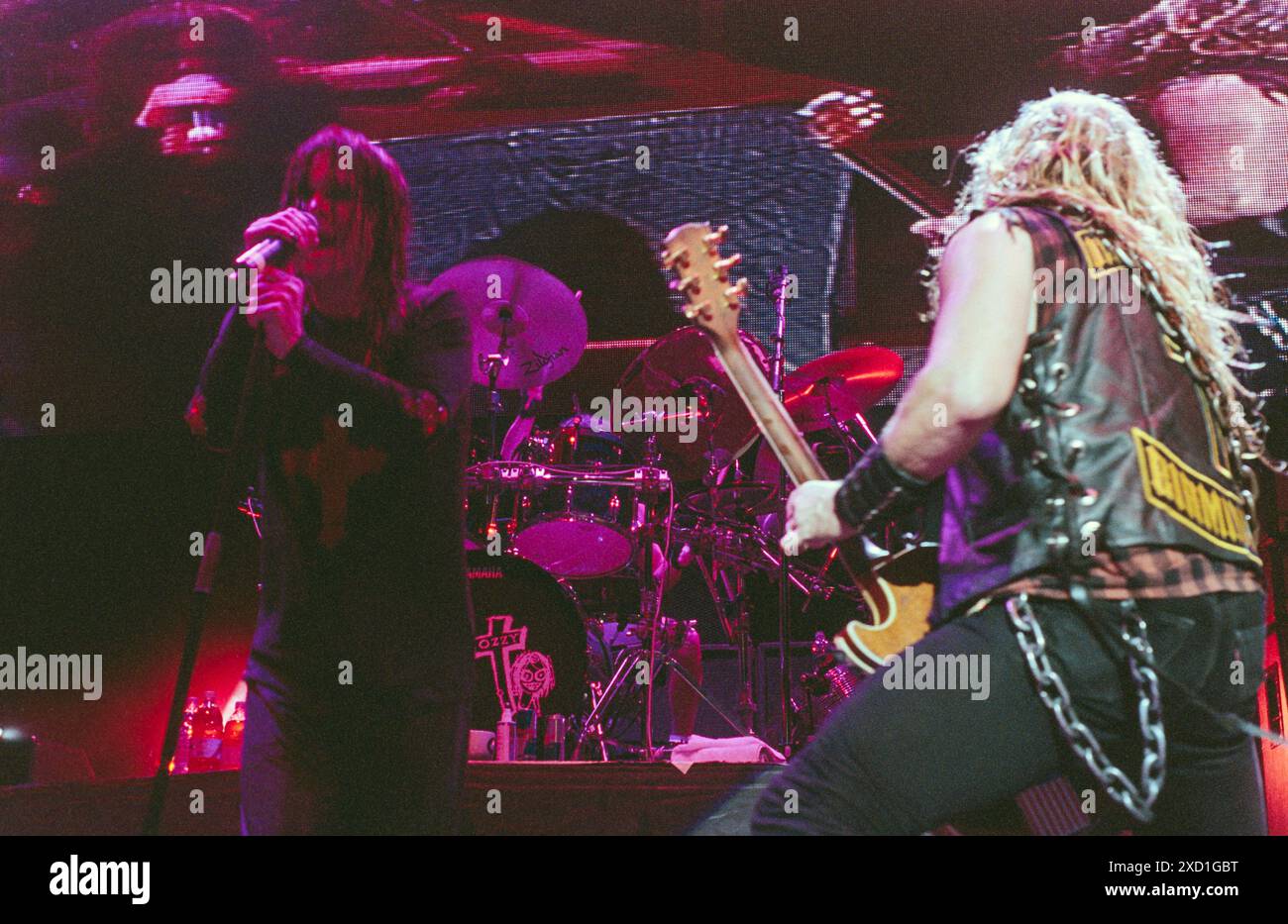 Ozzy Osbourne and Zakk Wylde 2000 Credit: Ross Pelton/MediaPunch Stock ...