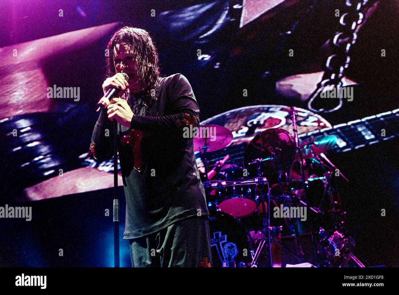 Ozzy Osbourne and Zakk Wylde 2000 Credit: Ross Pelton/MediaPunch Stock ...