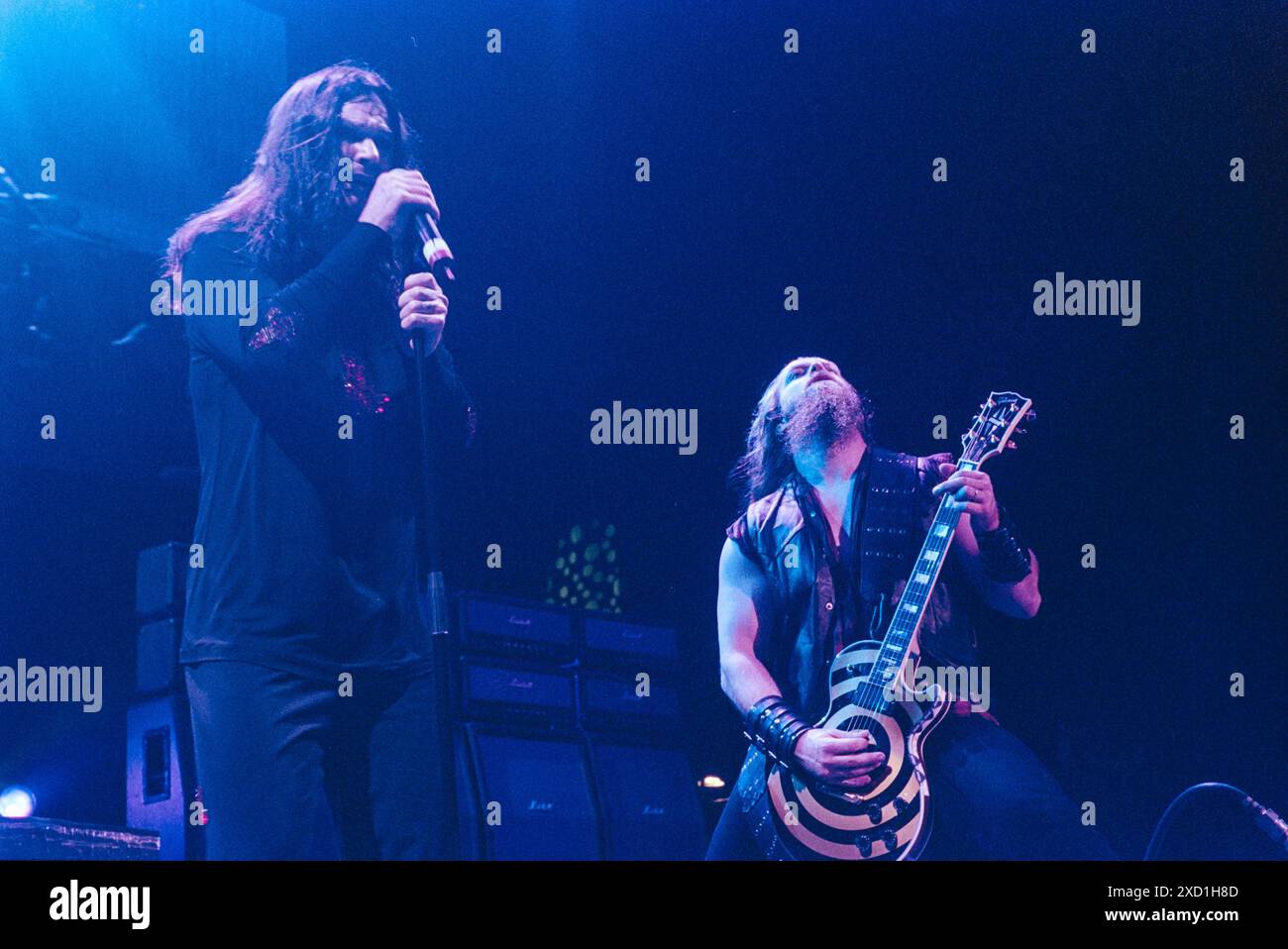 Ozzy Osbourne and Zakk Wylde 2000 Credit: Ross Pelton/MediaPunch Stock ...