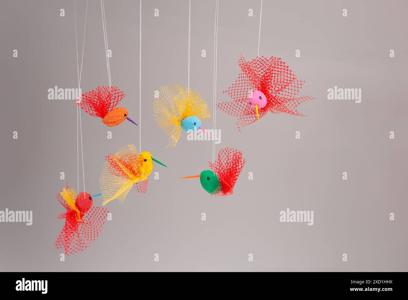 Summer craft hummingbird tutorial, easy for kids, DIY, made from ...