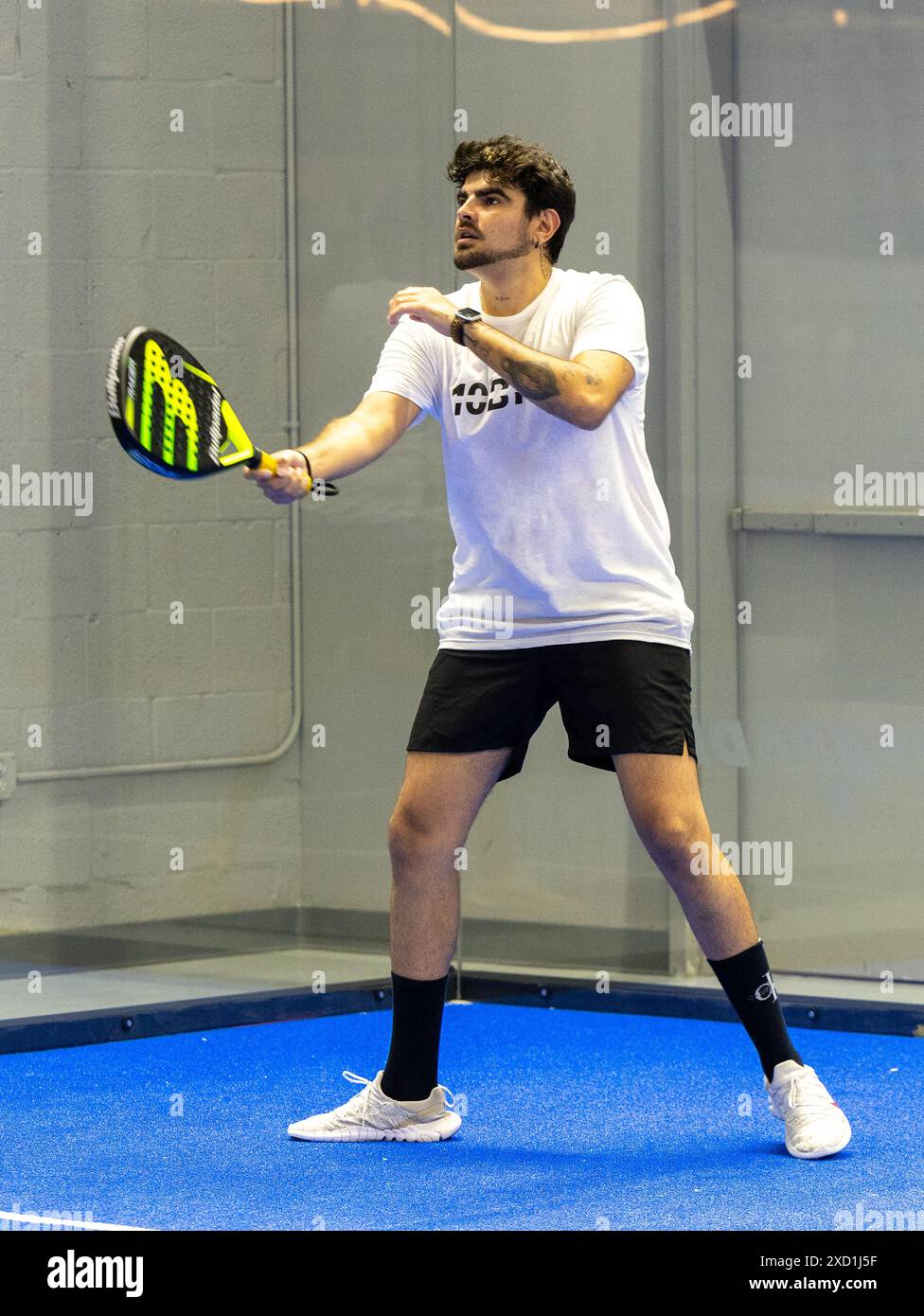 FT. LAUDERDALE, FL- JUNE 19: Singer Jonathan Moly is seen during The ...