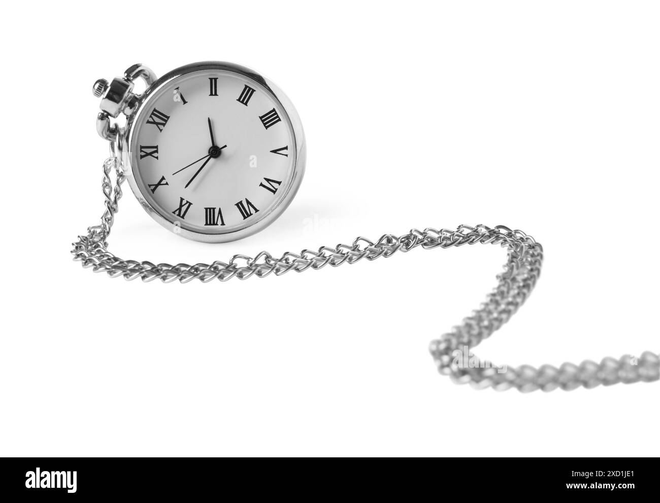 Silver luxury clock Cut Out Stock Images & Pictures - Alamy