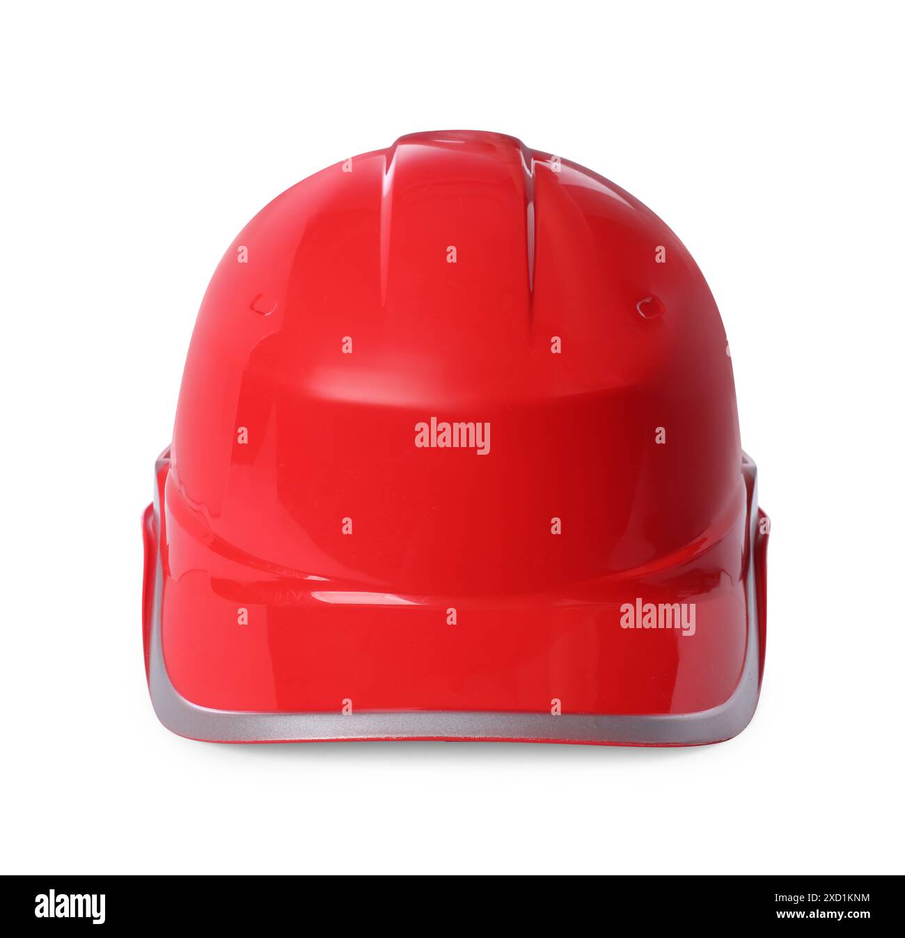 Orange hard hat isolated on white. Safety equipment Stock Photo - Alamy