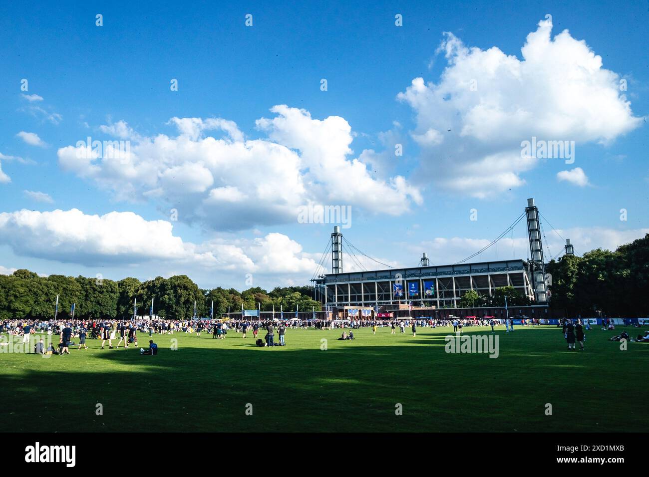 Cologne, Germany, June 19th 2024 COLOGNE, GERMANY - JUNE 19: Fans of ...