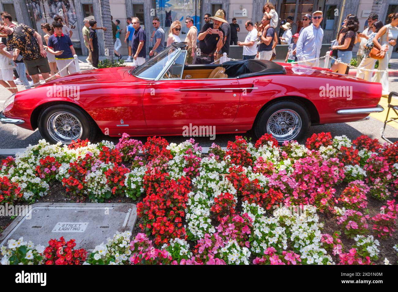 Beverly Hills Concours d'Elegance (car show) on Rodeo Drive, Father's ...