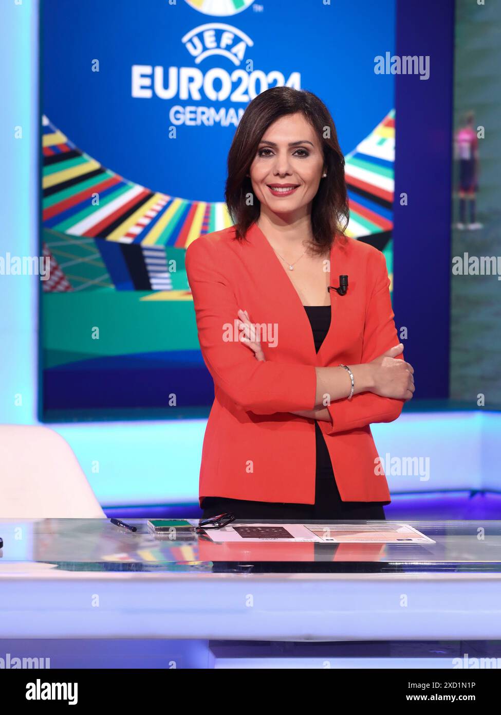 Rome, Italy. 19th June, 2024. Rome, Italy: Rome, Rai Saxa Rubra studios ...