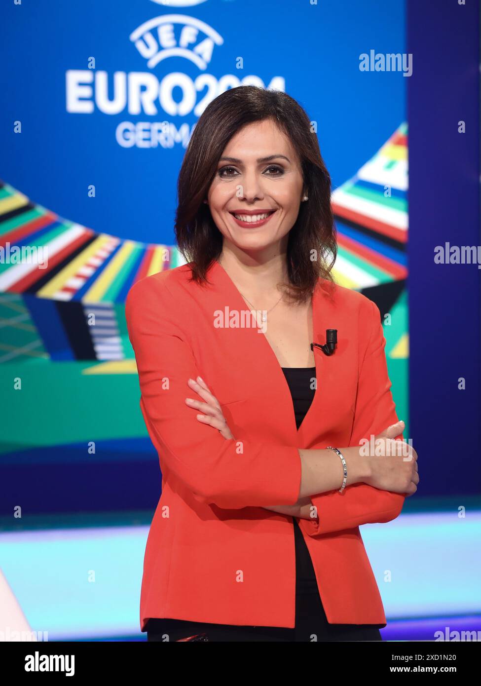 Rome, Italy. 19th June, 2024. Rome, Italy: Rome, Rai Saxa Rubra studios ...