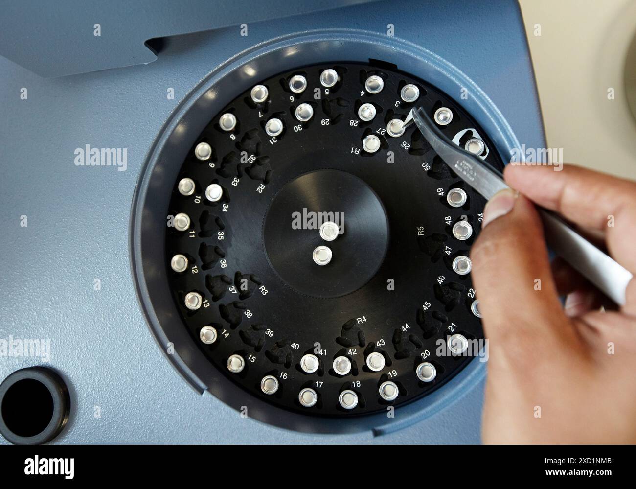 Colorimeters to measure TG (liquid-glass transition temperature ...