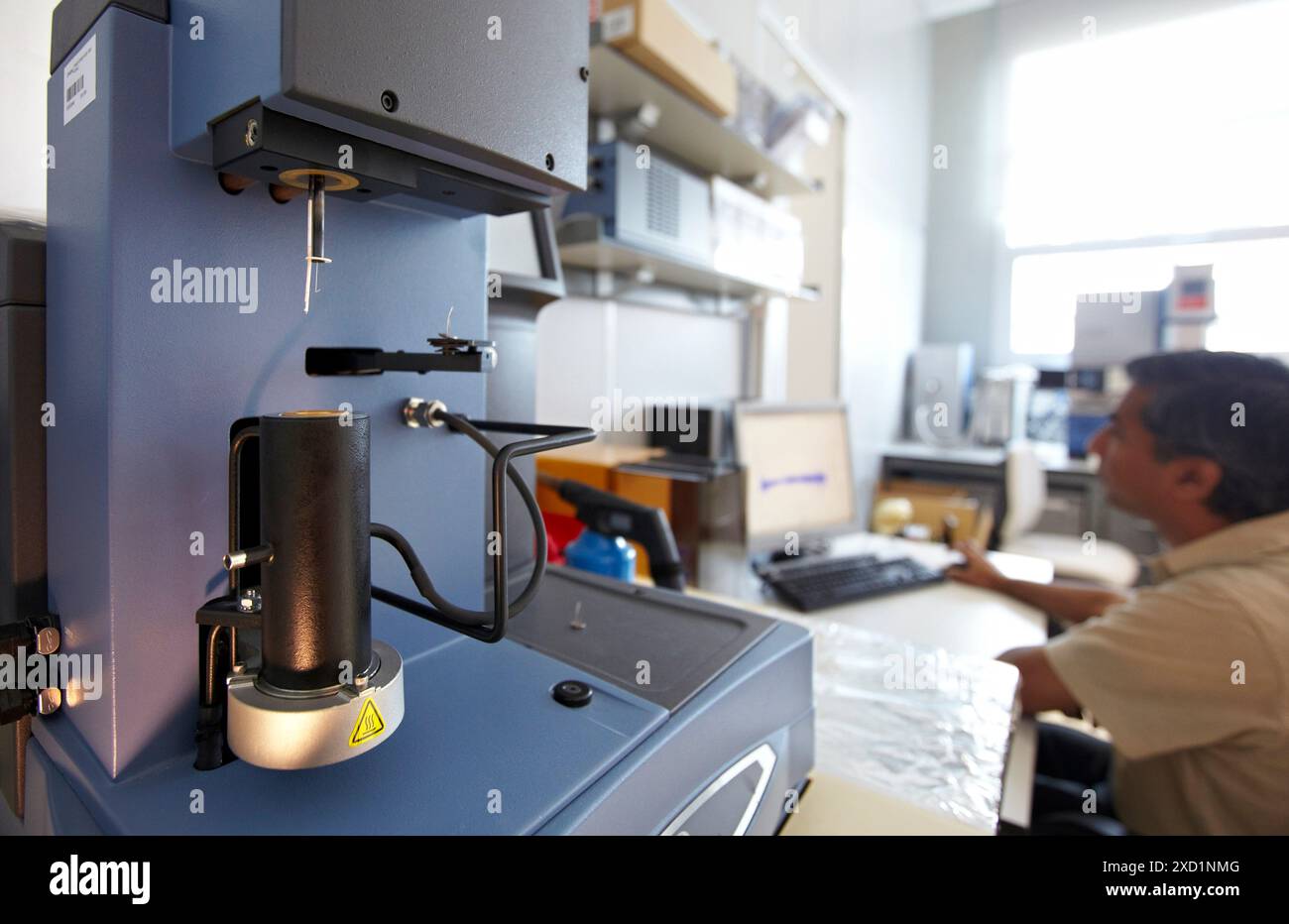 TGA (Thermogravimetric analysis) to determine the decomposition point ...
