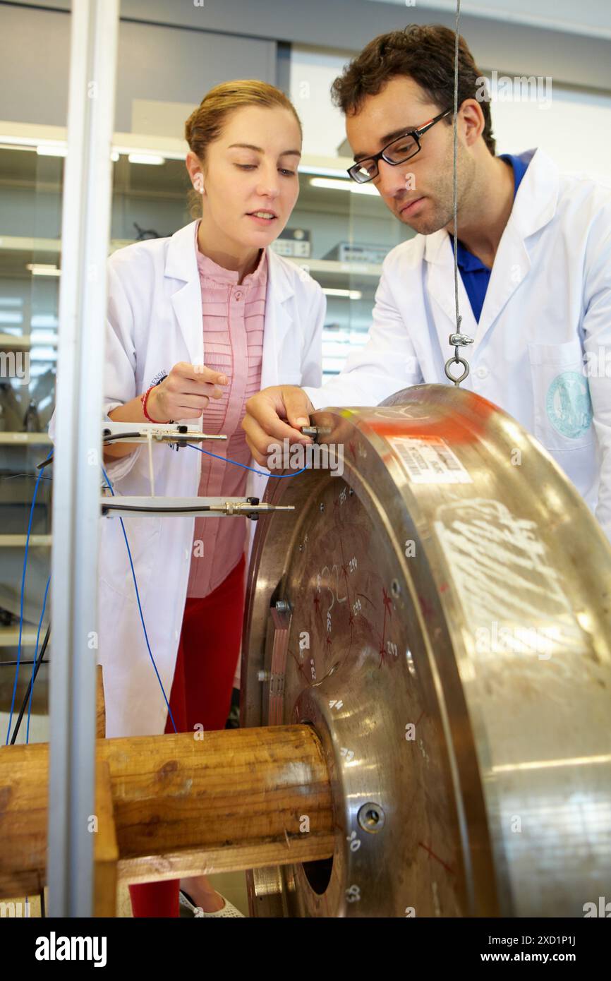 Acoustic test bench, Railway wheel, Optimal soundproofing project on ...