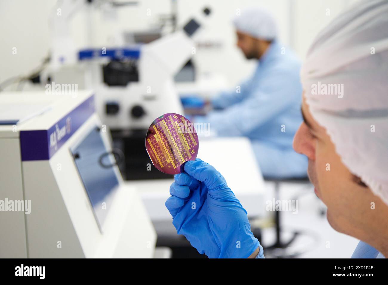 Observation of silicon wafer Tencor profilometer Measurement of the ...