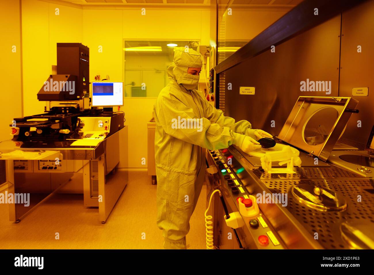 Silicon wafer, Automated Mask alignment system, photolithography ...