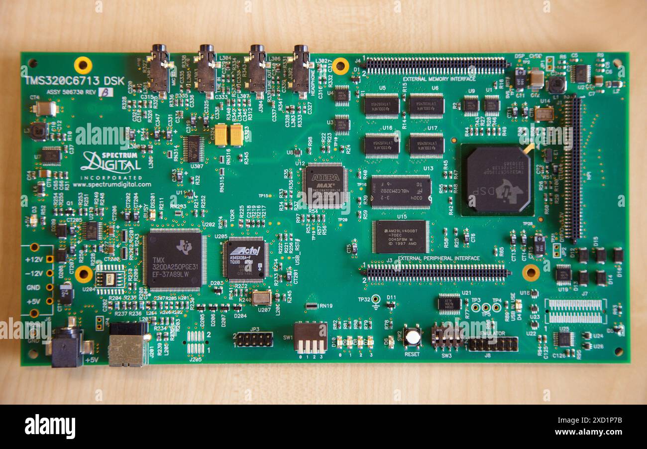 Digital signal processing hi-res stock photography and images - Alamy