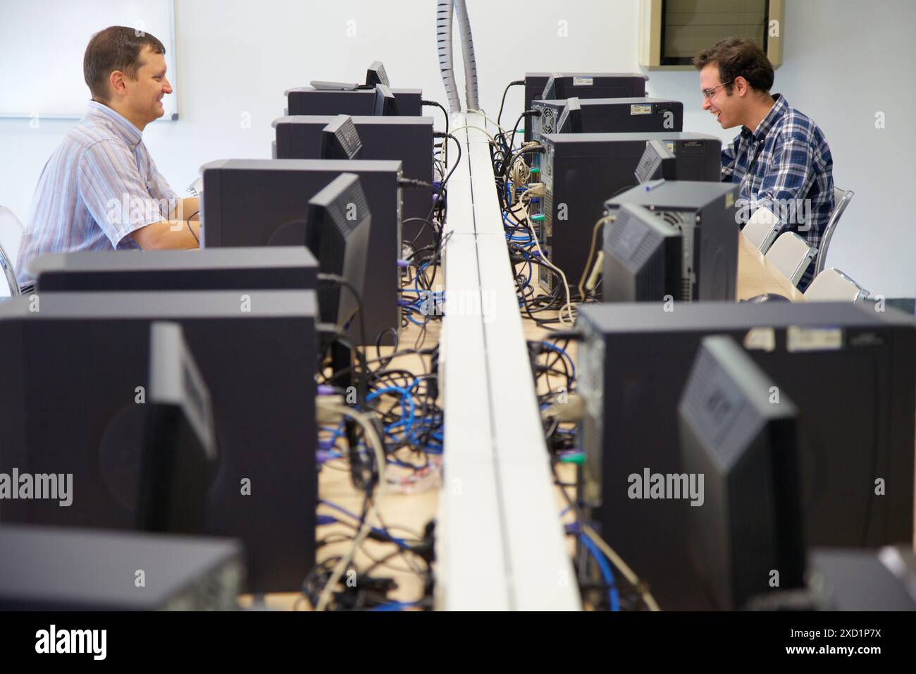 Computer Room, Electronics and Communications Unit, CEIT (Center of ...