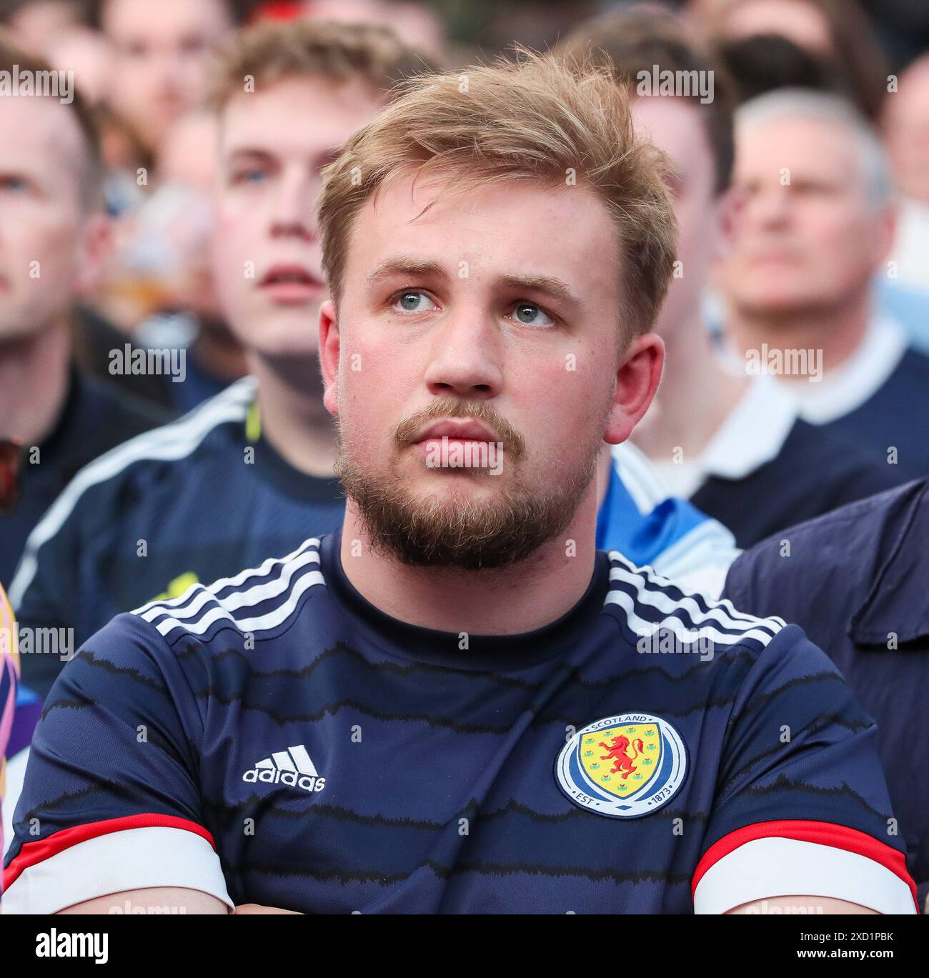 Scottish fan hi-res stock photography and images - Alamy