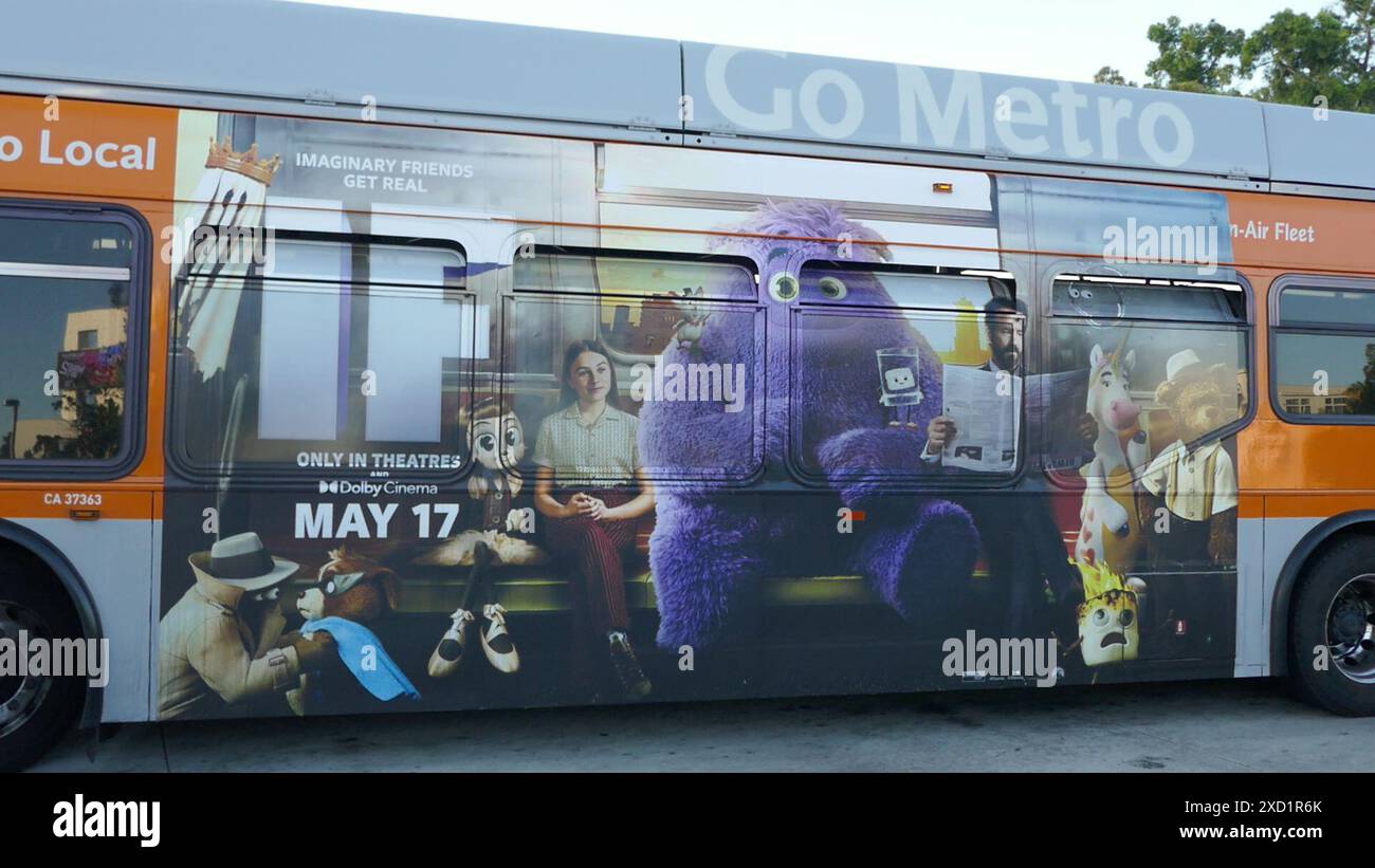 Los Angeles, California, USA 15th June 2024 If Movie Bus with Ryan ...