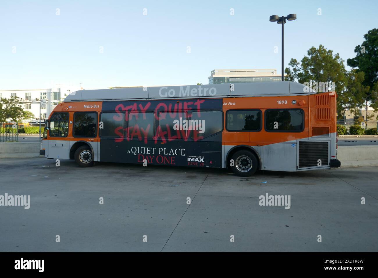 Los Angeles, California, USA 15th June 2024 Stay Quiet Stay Alive A ...