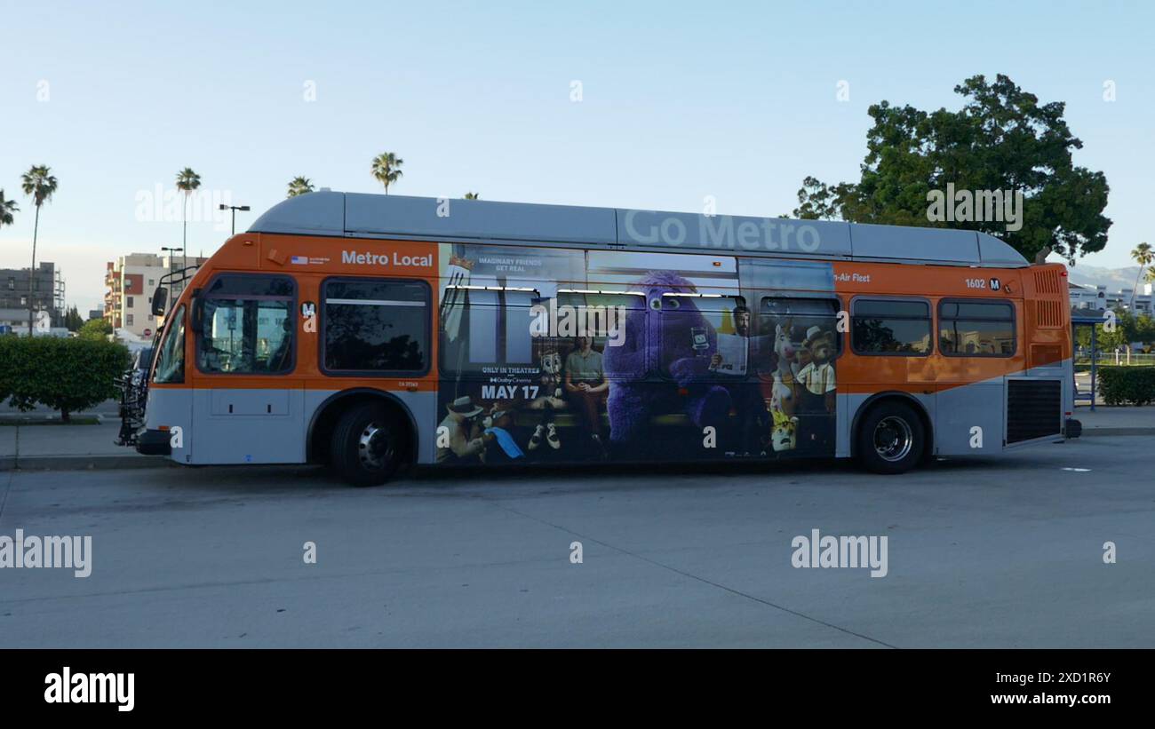 Los Angeles, California, USA 15th June 2024 If Movie Bus with Ryan ...