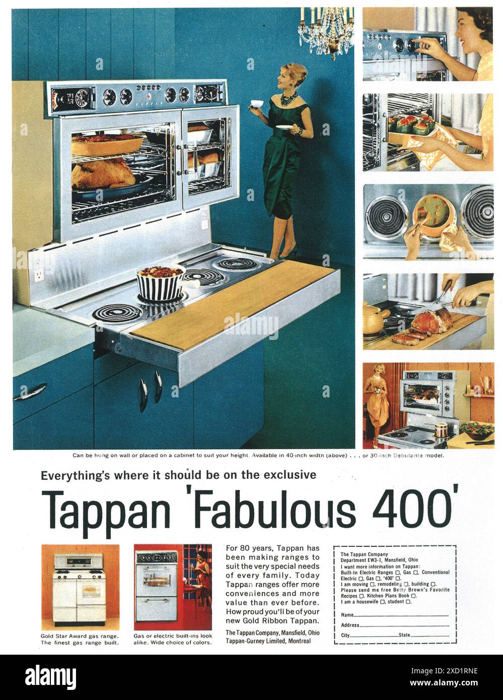 Kitchen advertisement american Cut Out Stock Images & Pictures - Alamy