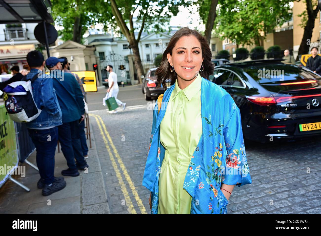 LONDON, UK. 19th June, 2024. Karen Sandoval Engler is a Mexican actress ...