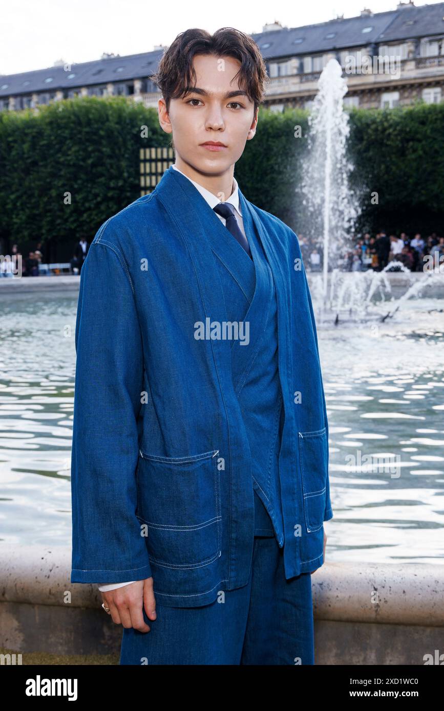 Paris, Frankreich. 19th June, 2024. Vernon attends KENZO Spring/Summer ...