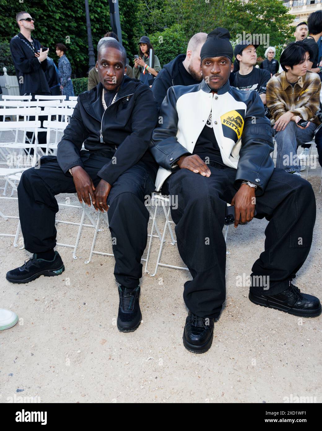Clipse (No Malice and Pusha T) at KENZO Spring/Summer 2025 Runway ...