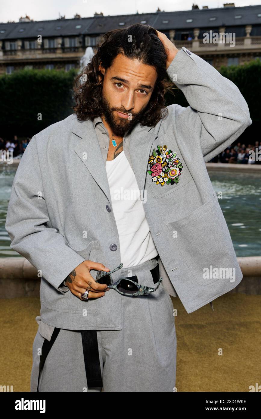 Paris, Frankreich. 19th June, 2024. Maluma attends KENZO Spring/Summer ...