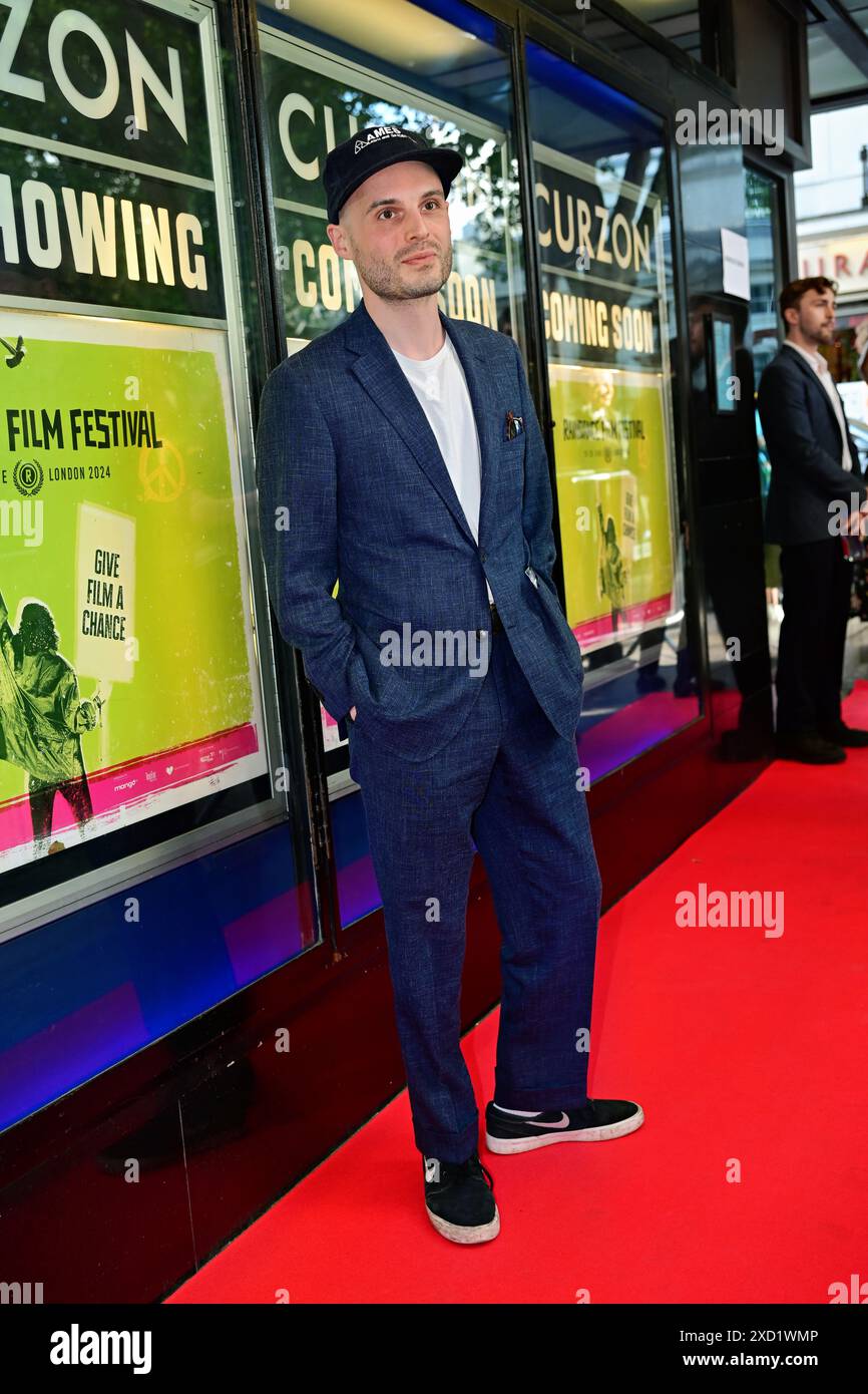LONDON, UK. 19th June, 2024. Tilman Singer attends The 32nd Raindance ...