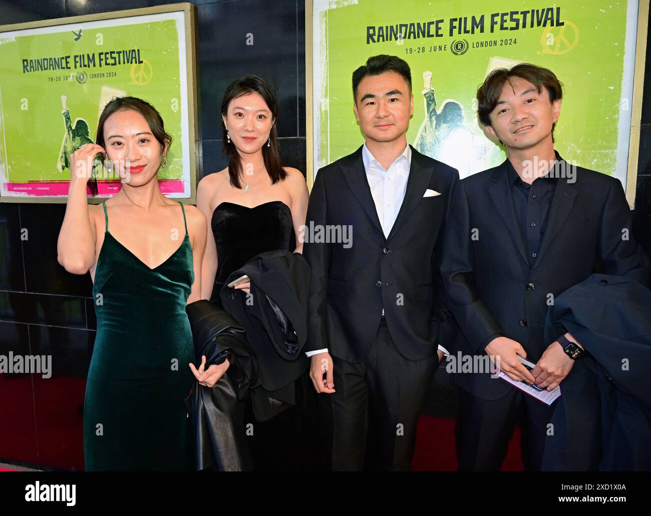 LONDON, UK. 19th June, 2024. Xian Du, Yitong Wang, Chinese director ...