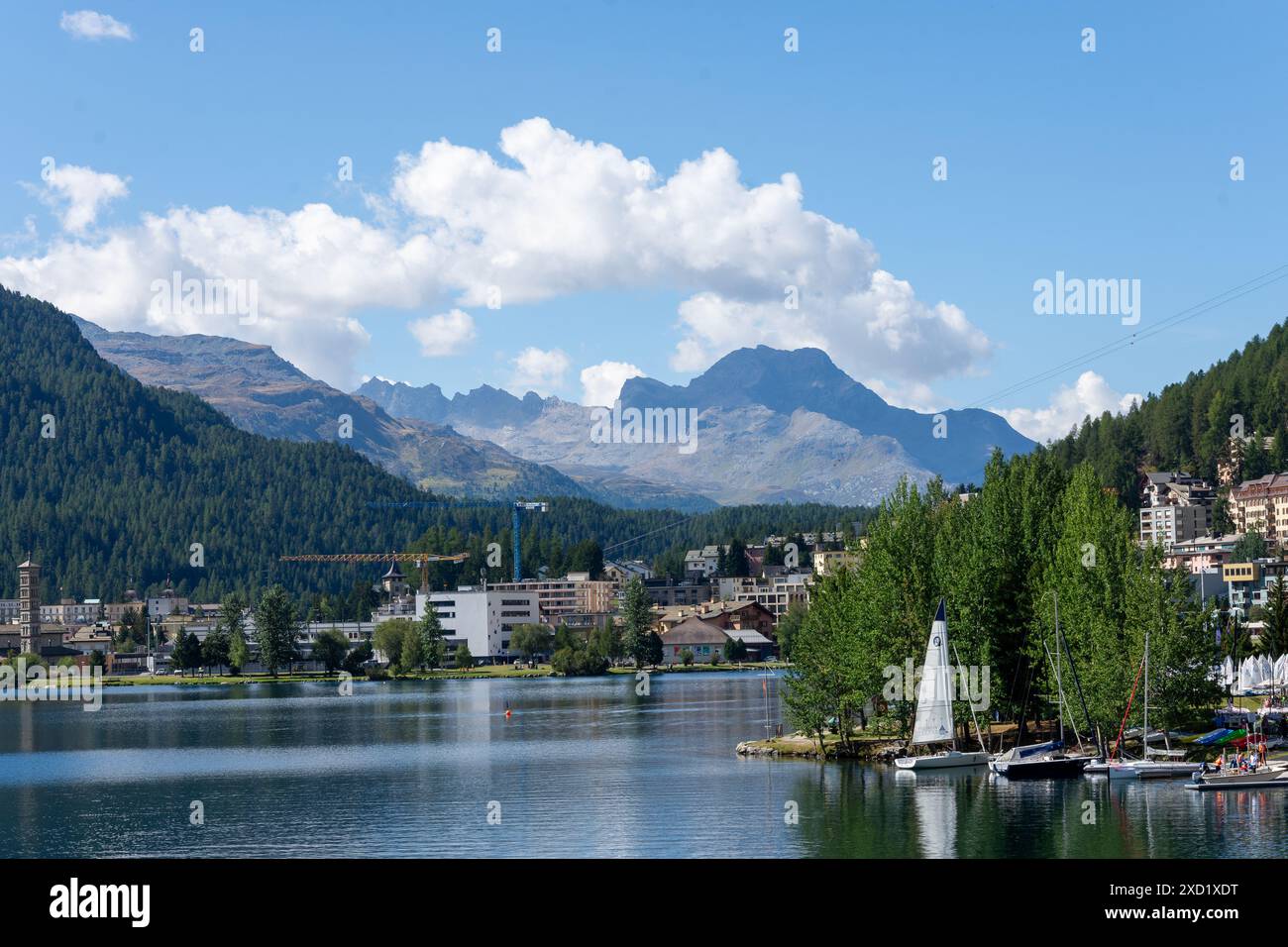 Lake Saint Moritz 3 Stock Photo - Alamy